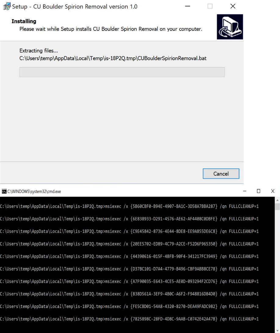 Uninstall Spirion Software (Windows) | Office of Information Technology